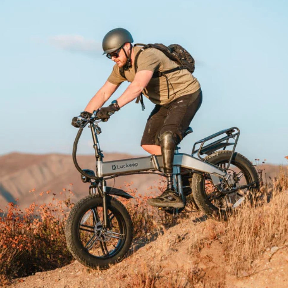 Eahora| Knight M1PS Harley-Style 50MPH,Full Suspension E-Moped Scooter