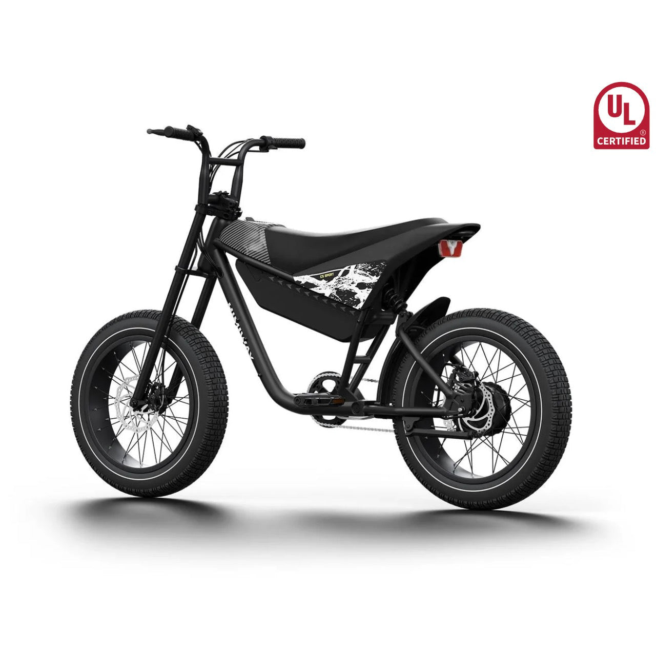 Himiway| C5 Full Suspension, 750W, 80-Mile Range Electric Motorbike