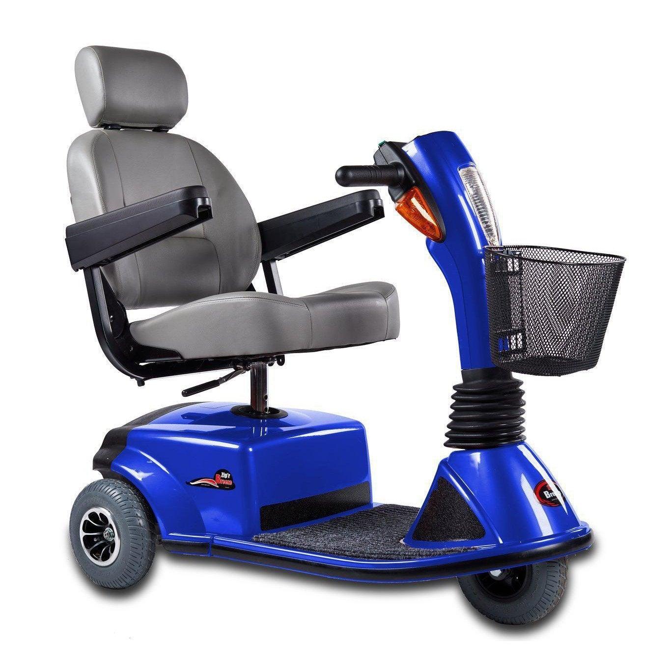 Zip'r Breeze 3-Wheel Heavy Duty Mobility Scooter|300 lbs Capacity